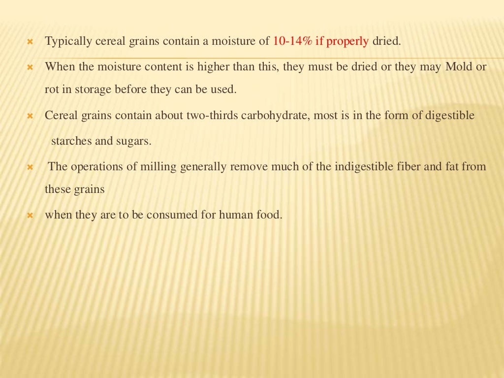 Grain structure of major cereals, pulses and oilseed | PPTX