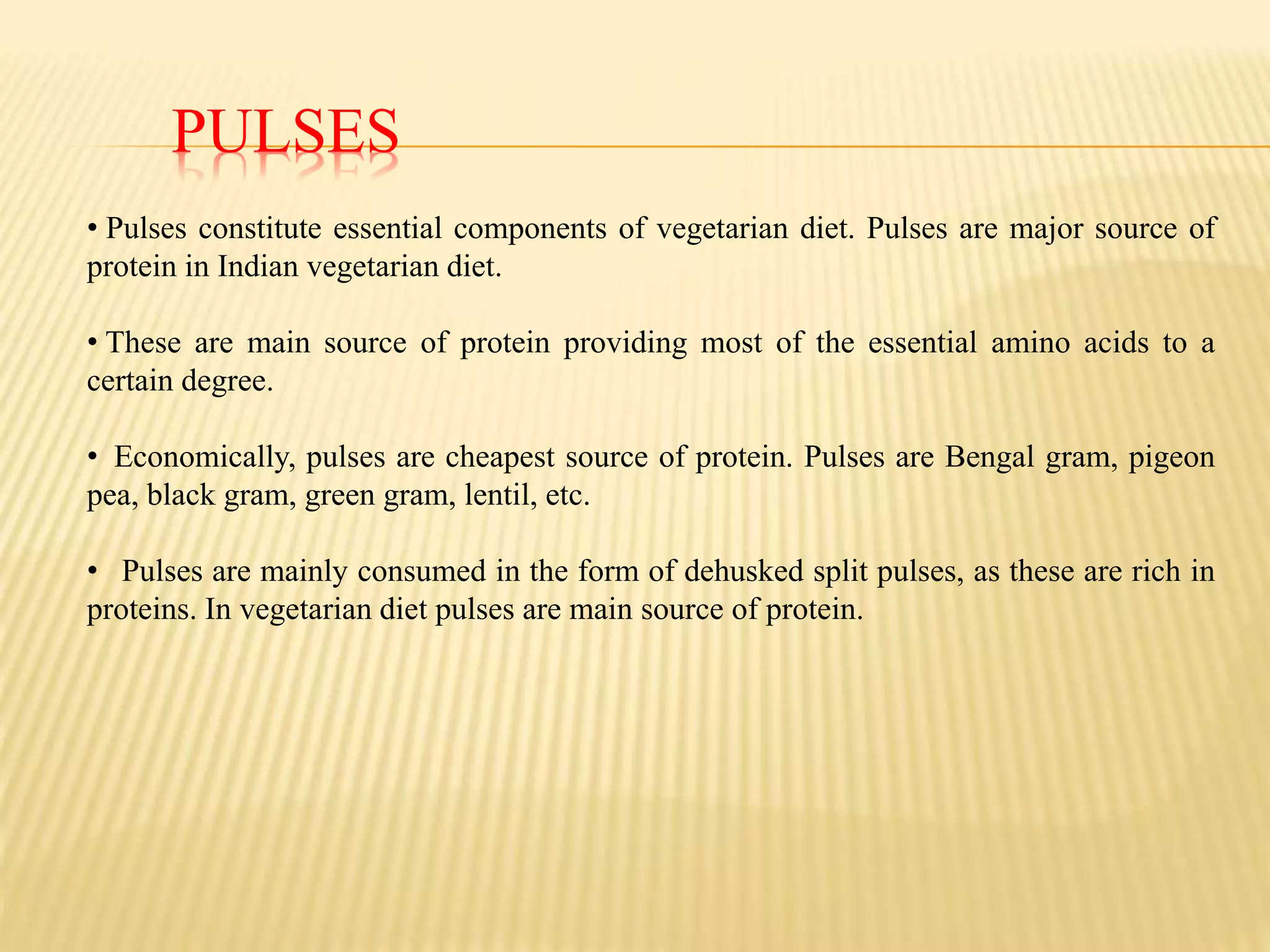 Grain structure of major cereals, pulses and oilseed | PPTX