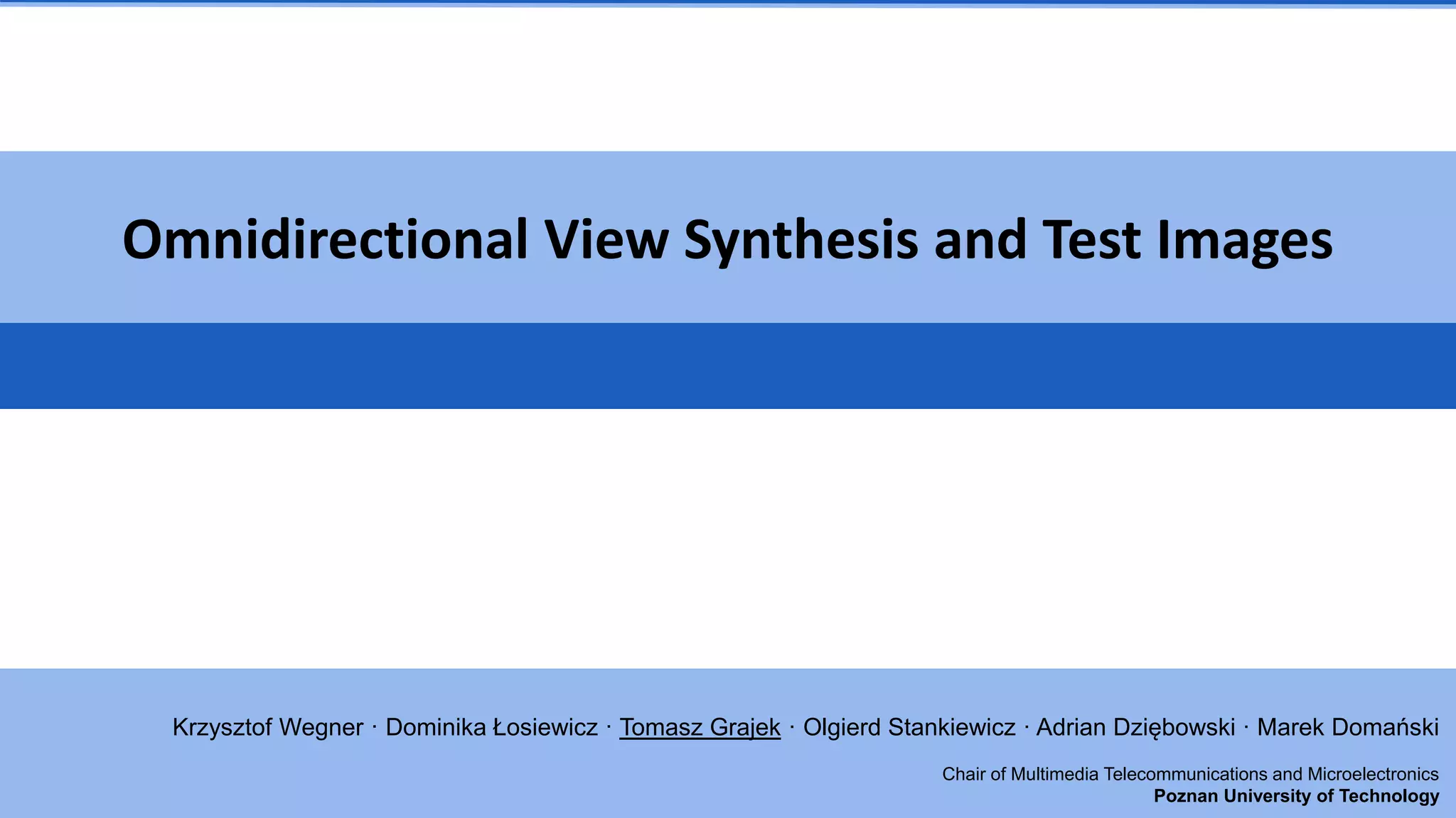 Omni LightFiled System | PPT