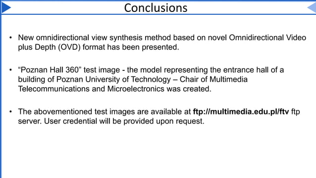 Omni LightFiled System | PPT