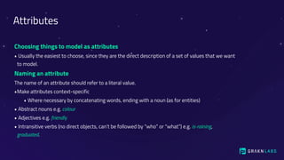 Grakn academy | Knowledge Modelling Principles | PPT