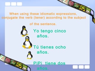 tener idioms | PPT