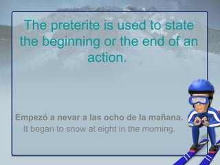 -er -ir preterite verbs | PPT