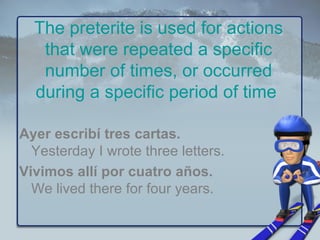 -er -ir preterite verbs | PPT