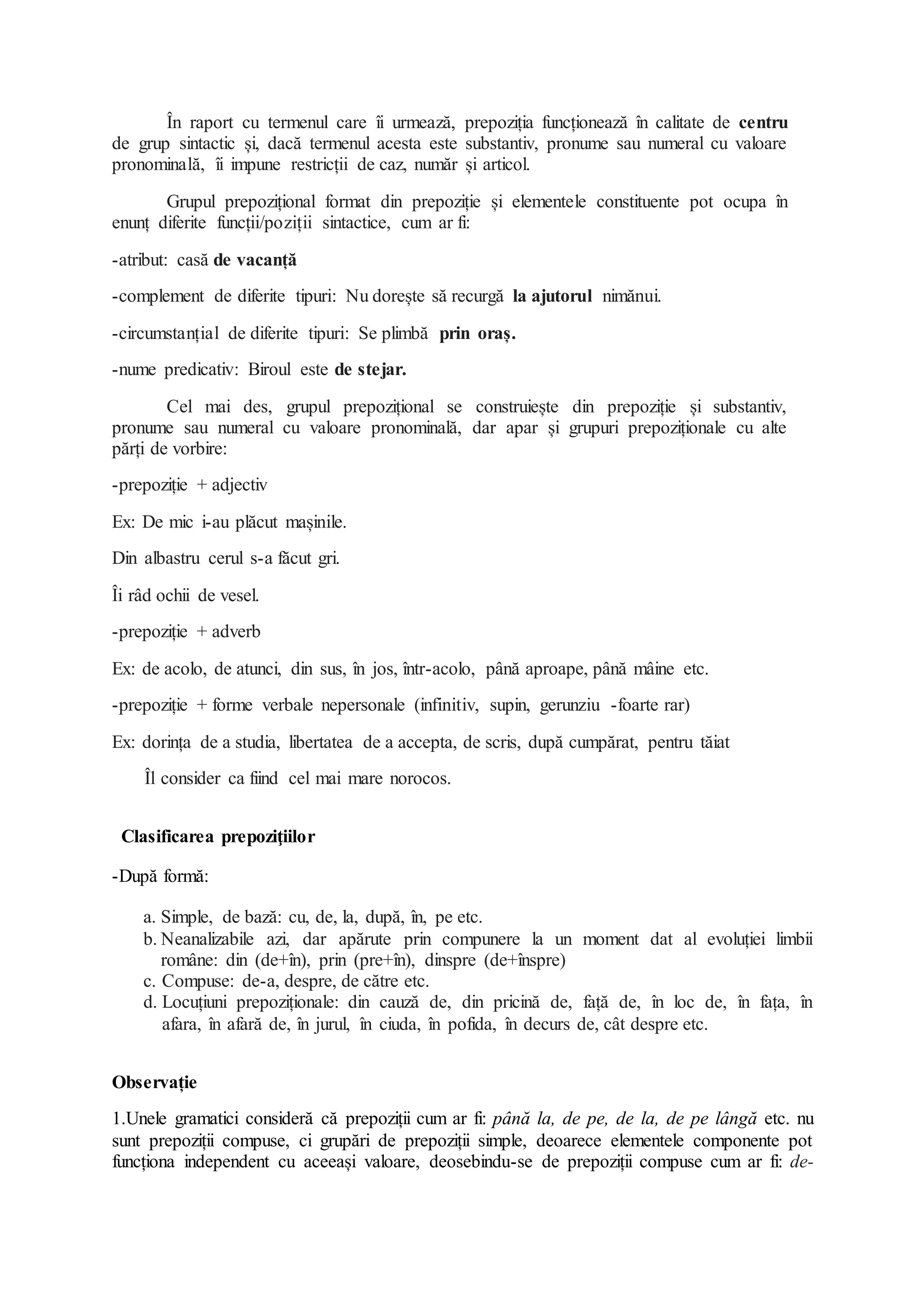 Gramatica. fise. morfologia | DOCX