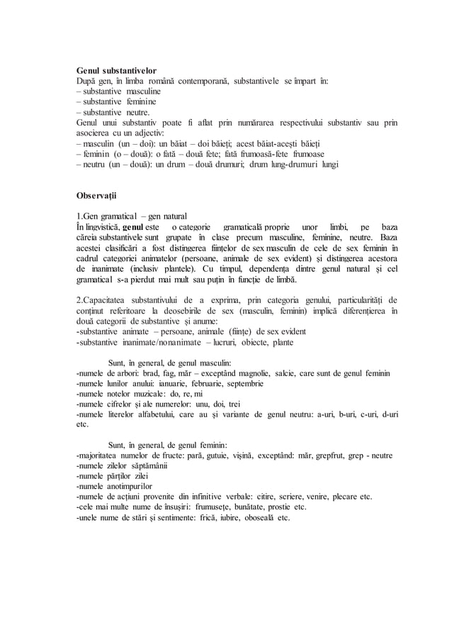 Gramatica. fise. morfologia | DOCX