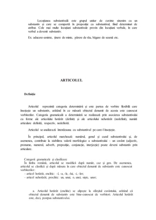 Gramatica. fise. morfologia | DOCX