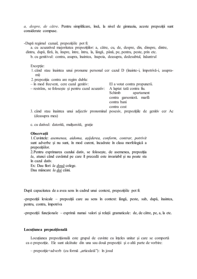 Gramatica. fise. morfologia | DOCX