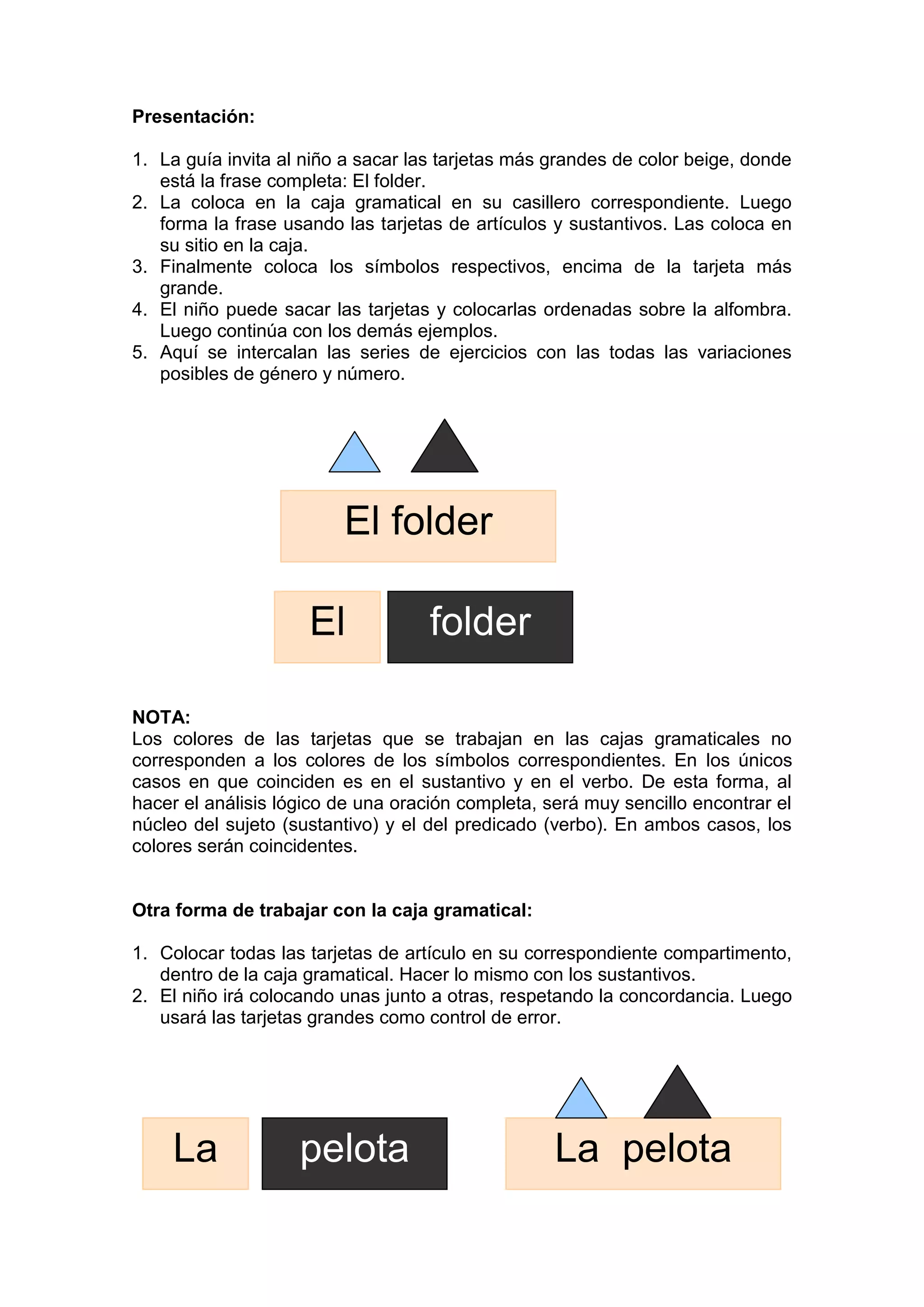 Gramatica completo montessori | PDF
