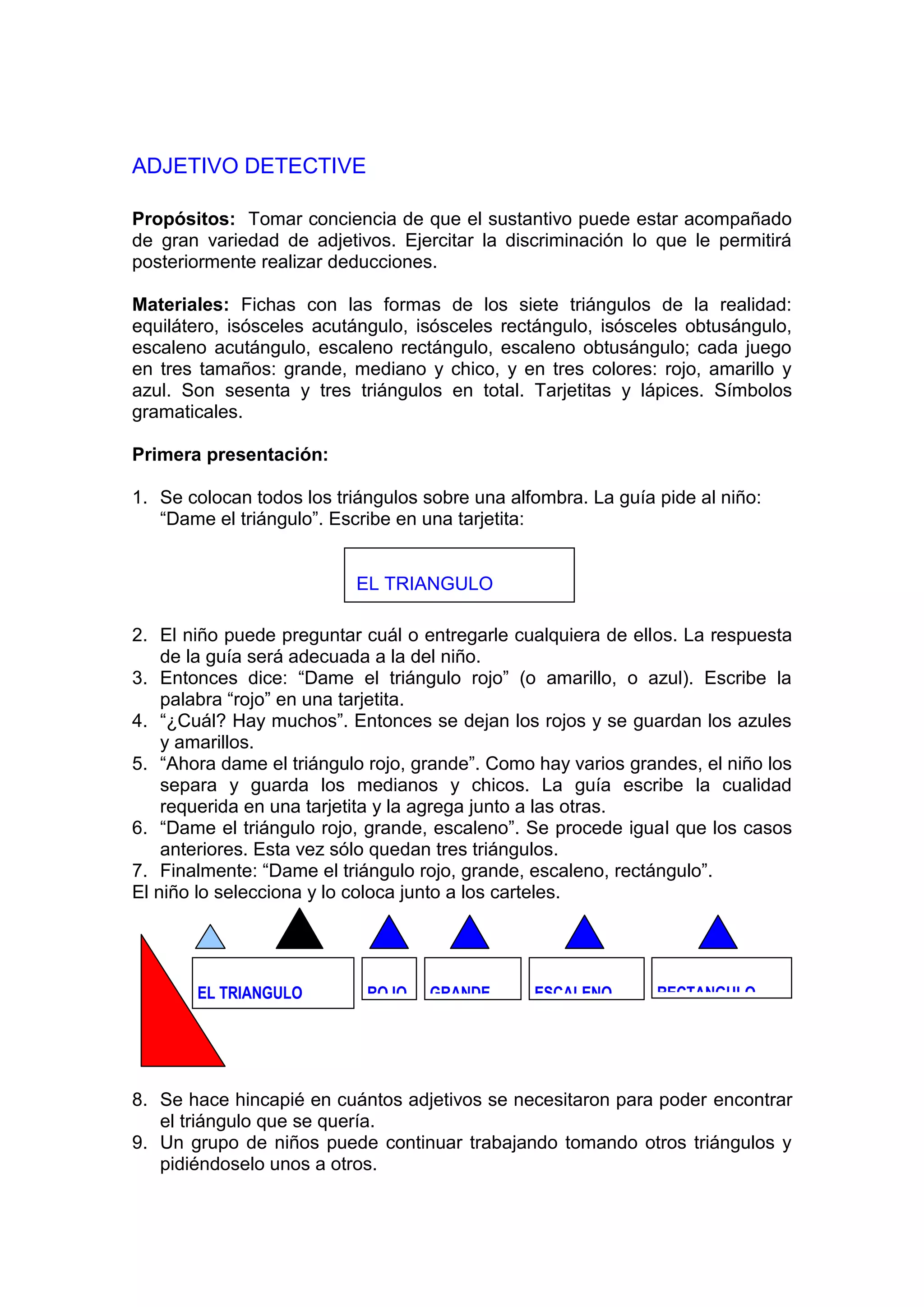 Gramatica completo montessori | PDF