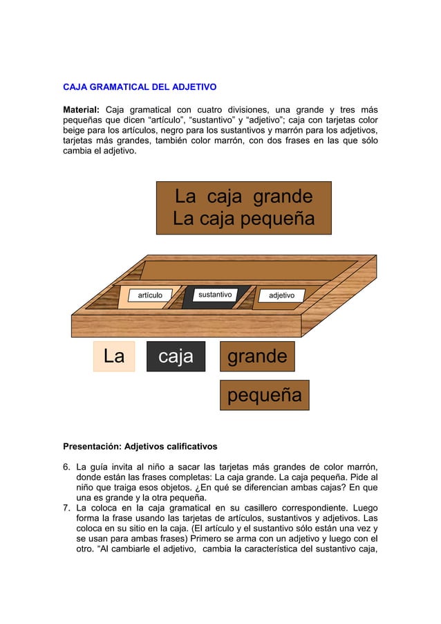 Gramatica completo montessori | PDF