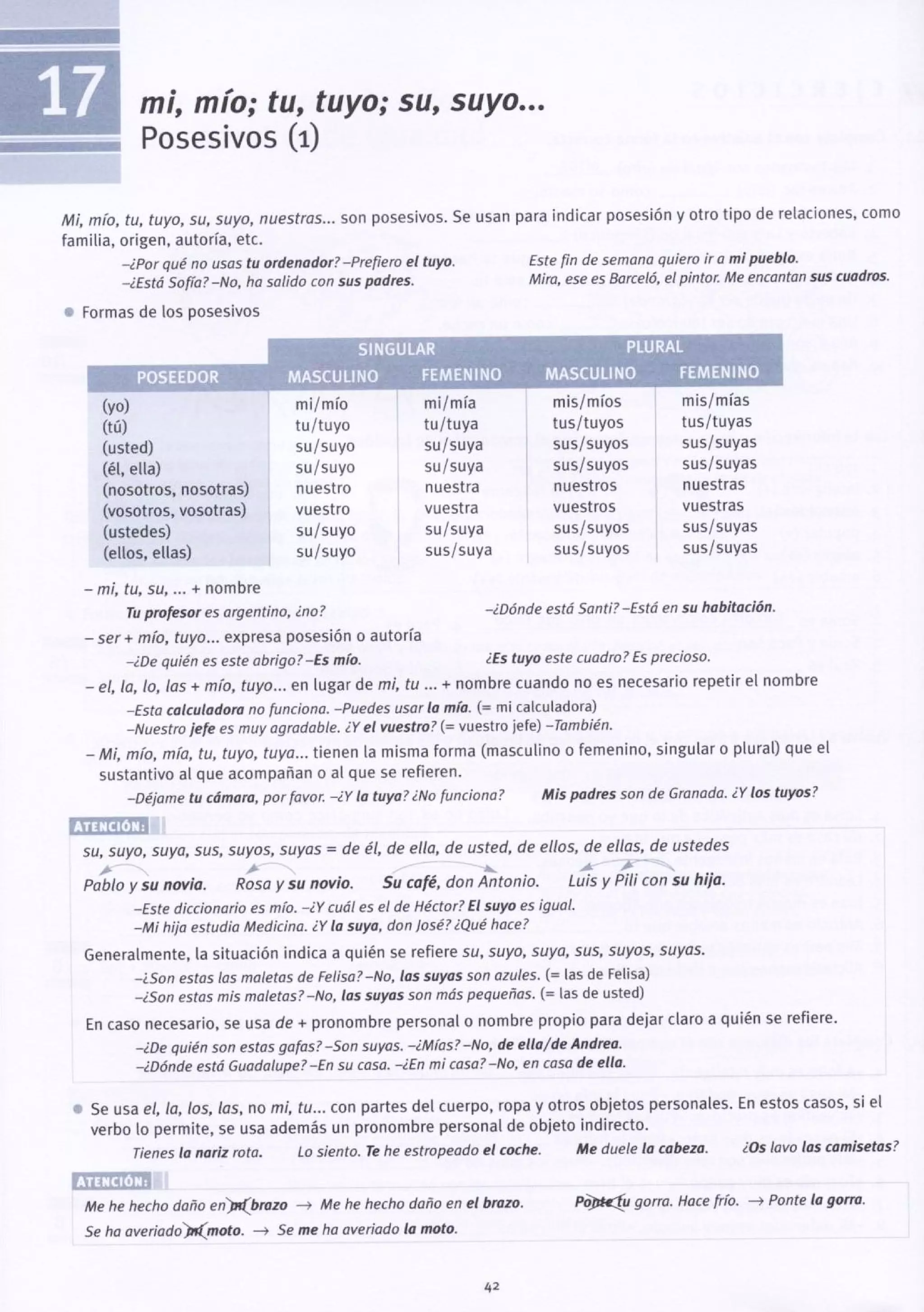 Gramatica del uso del espanol teoria y práctica (b1 b2) | PDF