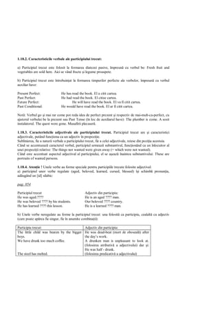 Gramatica limbii engleze | PDF