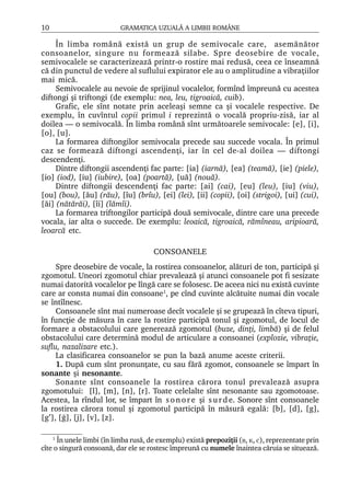 Gramatica limbii romane | PDF