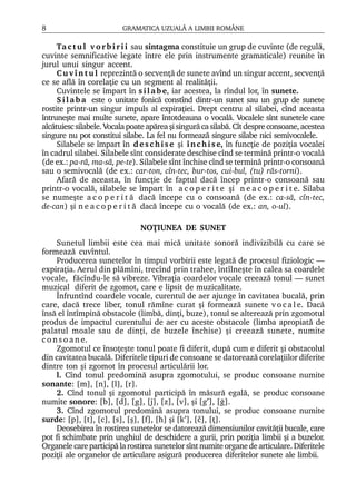 Gramatica limbii romane | PDF