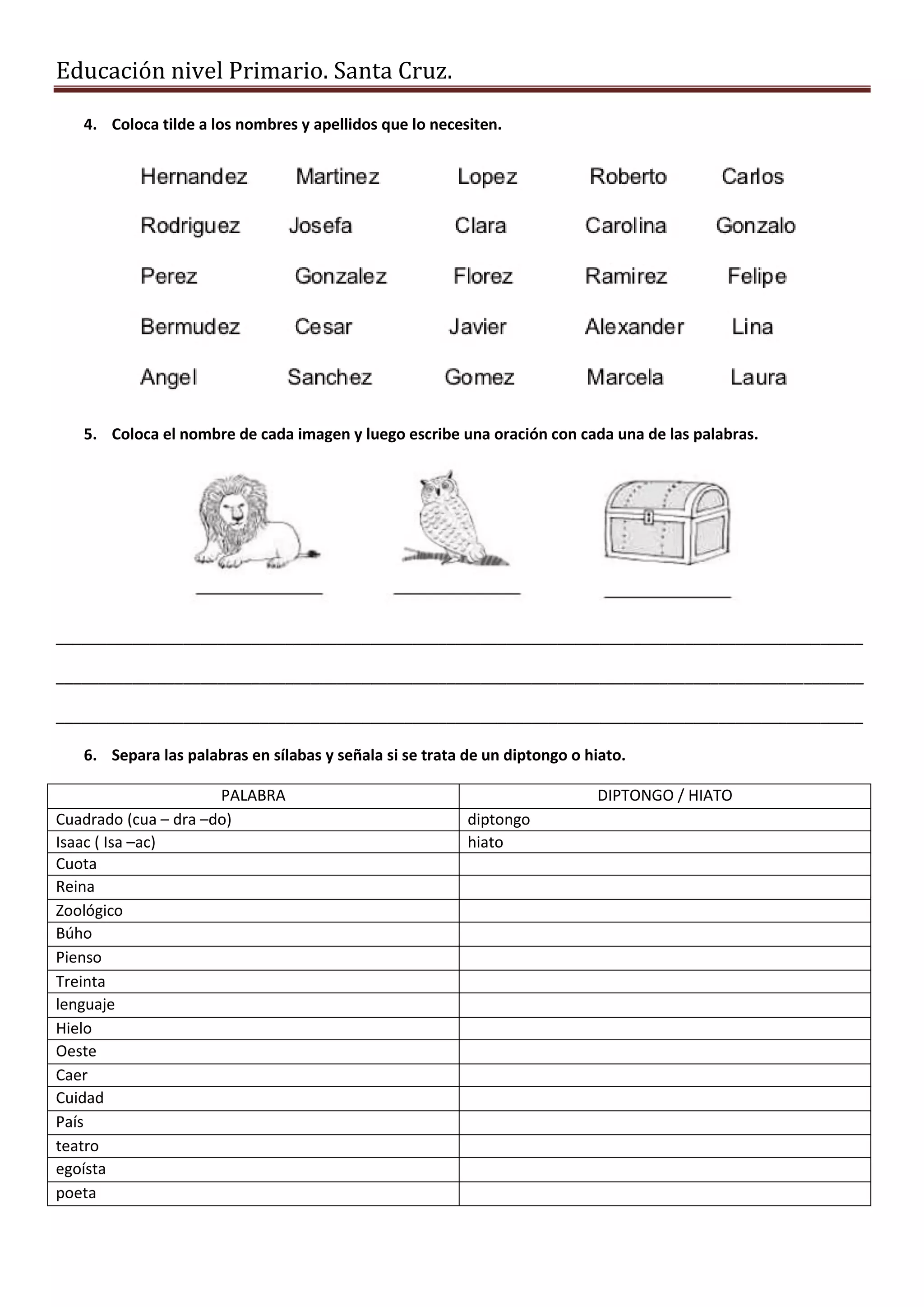 Gramática primaria 4º - 5º - 6º | PDF