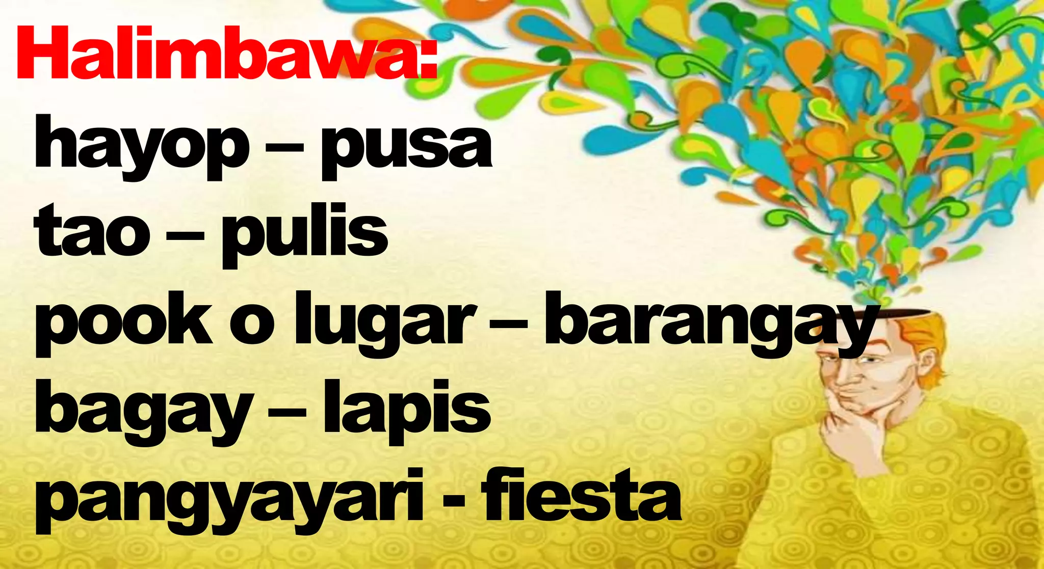 PANG-ABAY (PAMANAHON, PANLUNAN, PAMARAAN, PANGGAANO, KATAGA) | PPTX