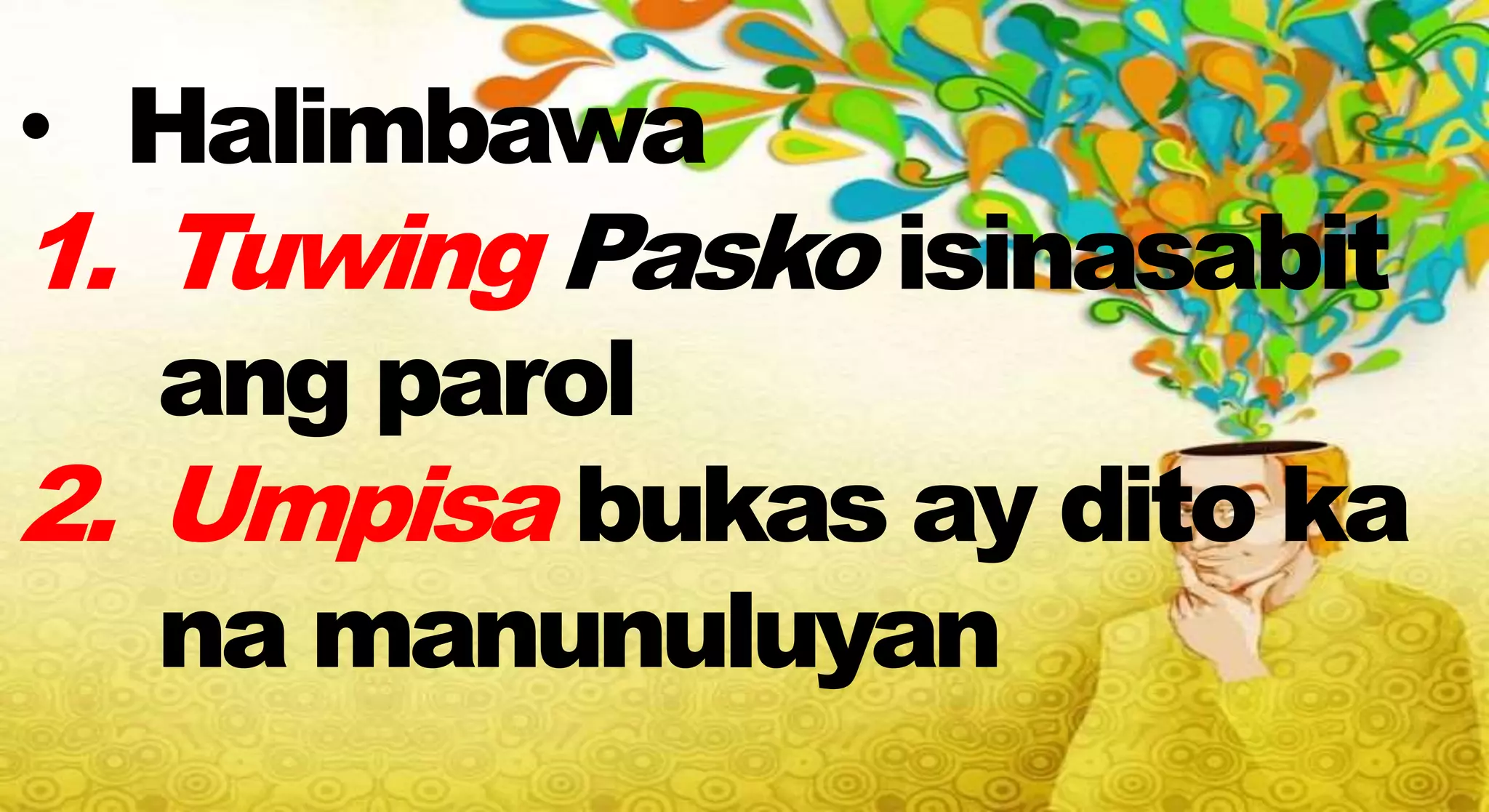 PANG-ABAY (PAMANAHON, PANLUNAN, PAMARAAN, PANGGAANO, KATAGA) | PPTX