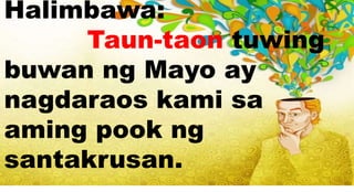 PANG-ABAY (PAMANAHON, PANLUNAN, PAMARAAN, PANGGAANO, KATAGA) | PPTX