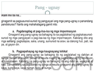 Gramatika at Retorika pang ugnay Filipino 10.pptx