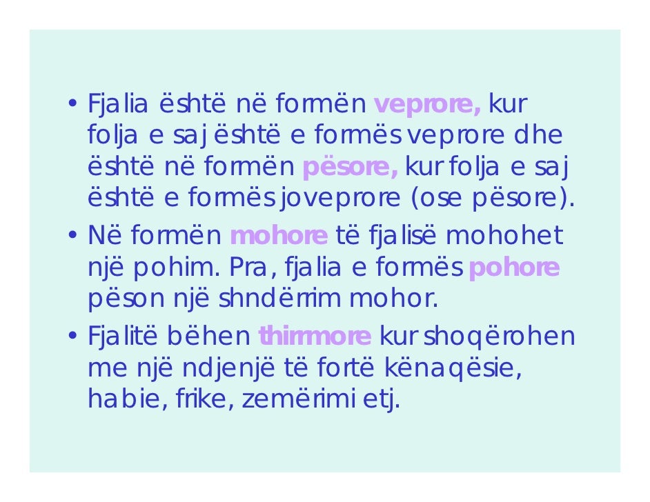 Gramatika e gjuhes shqipe