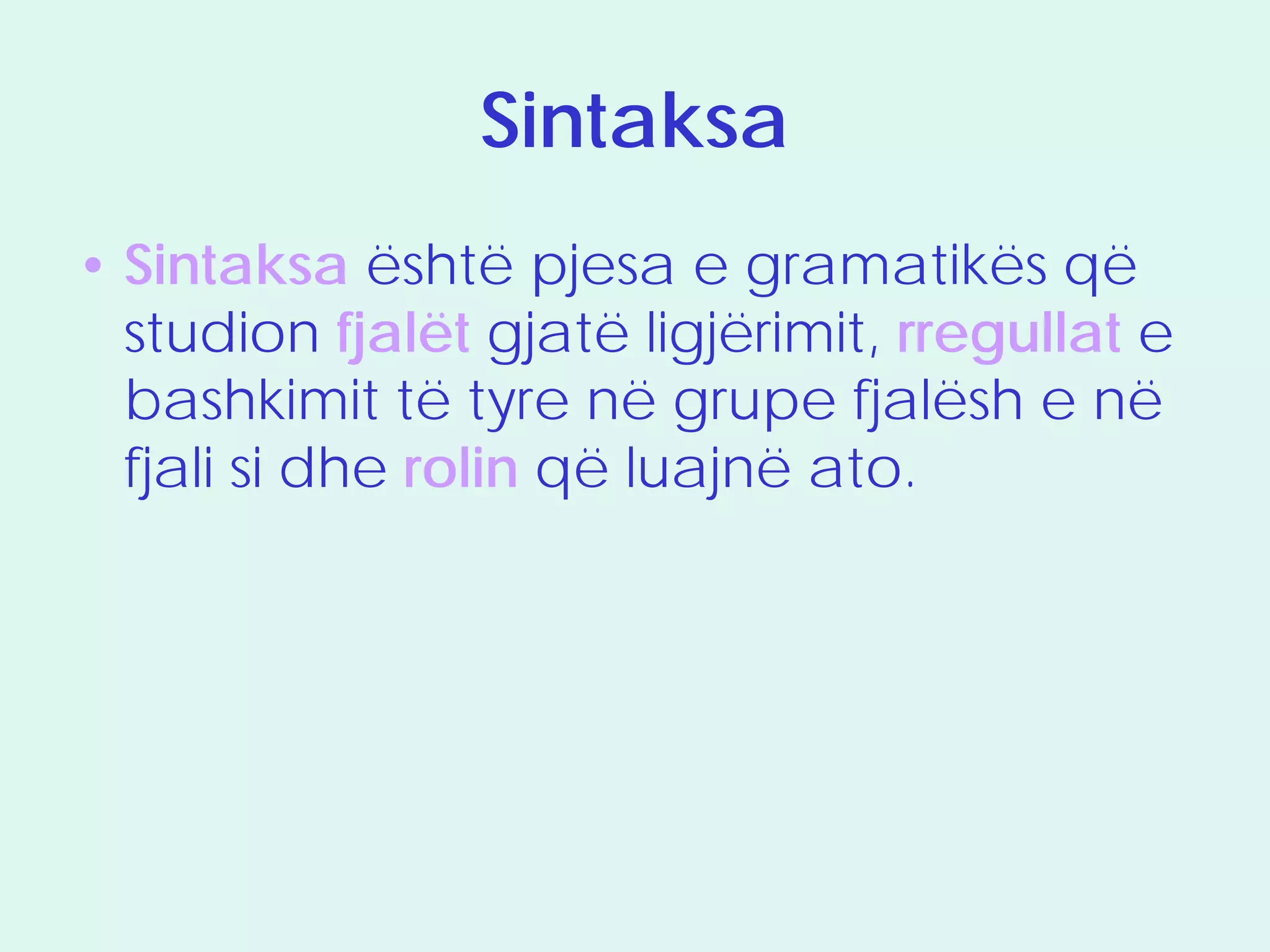 Gramatika e gjuhes shqipe | PDF