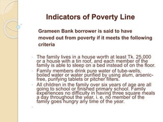 Role of Grameen Bank In Poverty alleviation | PPTX