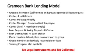 Grameen bank ppt final | PPTX