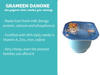 Grameen danone | PPT