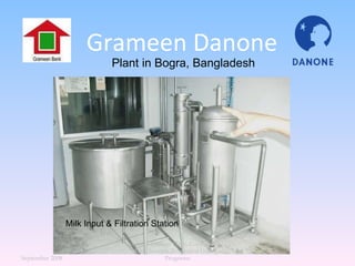 Grameen Danone Plant | PPT