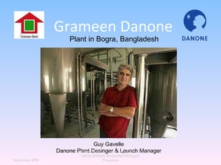 Grameen Danone Plant | PPT