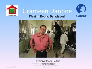 Grameen Danone Plant | PPT