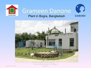 Grameen Danone Plant | PPT