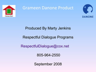 Grameen Danone Product | PPT