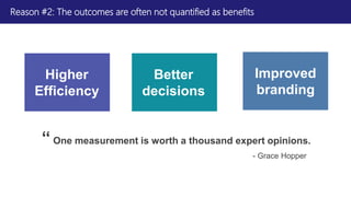 5 Steps To Measure ROI On Your Data Science Initiatives - Webinar | PPT
