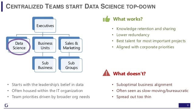 Structure Your Data Science Teams For Best Outcomes | PPTX