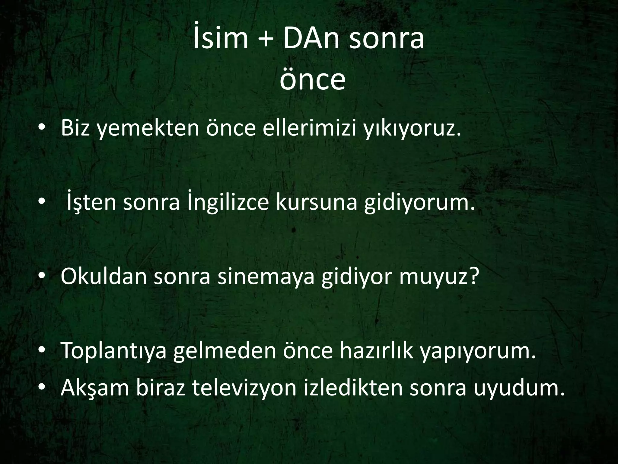 Turkish grammar (Türkçe dilbilgisi) | PPTX