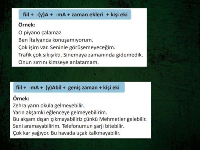 Turkish grammar (Türkçe dilbilgisi) | PPTX