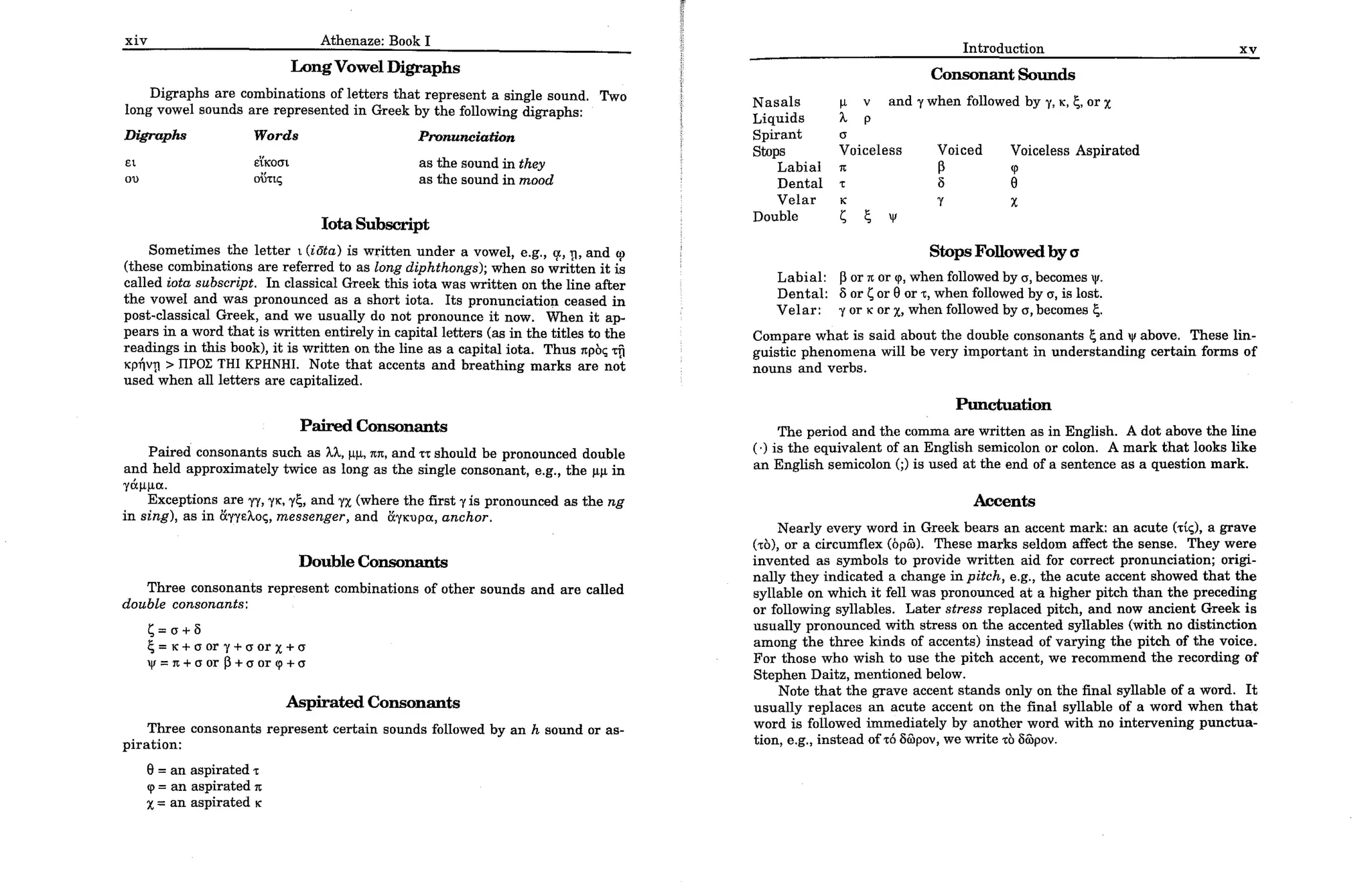 [Gram , griego] athenaze. an introduction to ancient greek | PDF