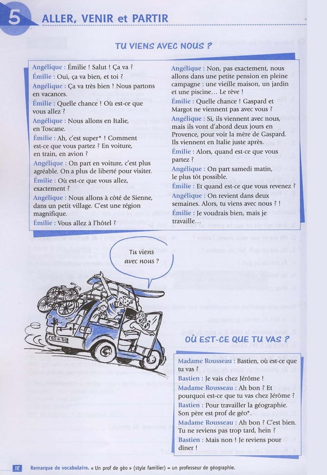 Grammaire en dialogues niveau debutant | PDF