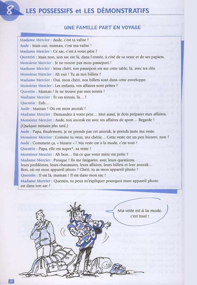 Grammaire en dialogues niveau debutant | PDF