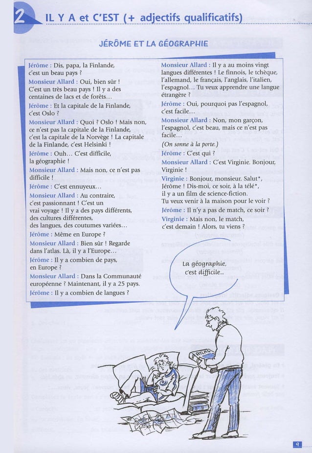 Grammaire en dialogues niveau debutant | PDF