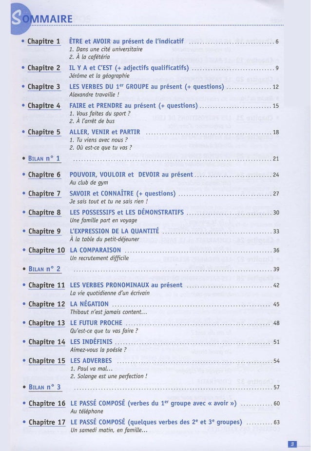 Grammaire en dialogues niveau debutant (1) | PDF