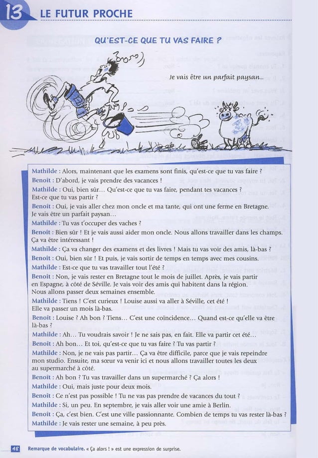 Grammaire en dialogues niveau debutant (1) | PDF