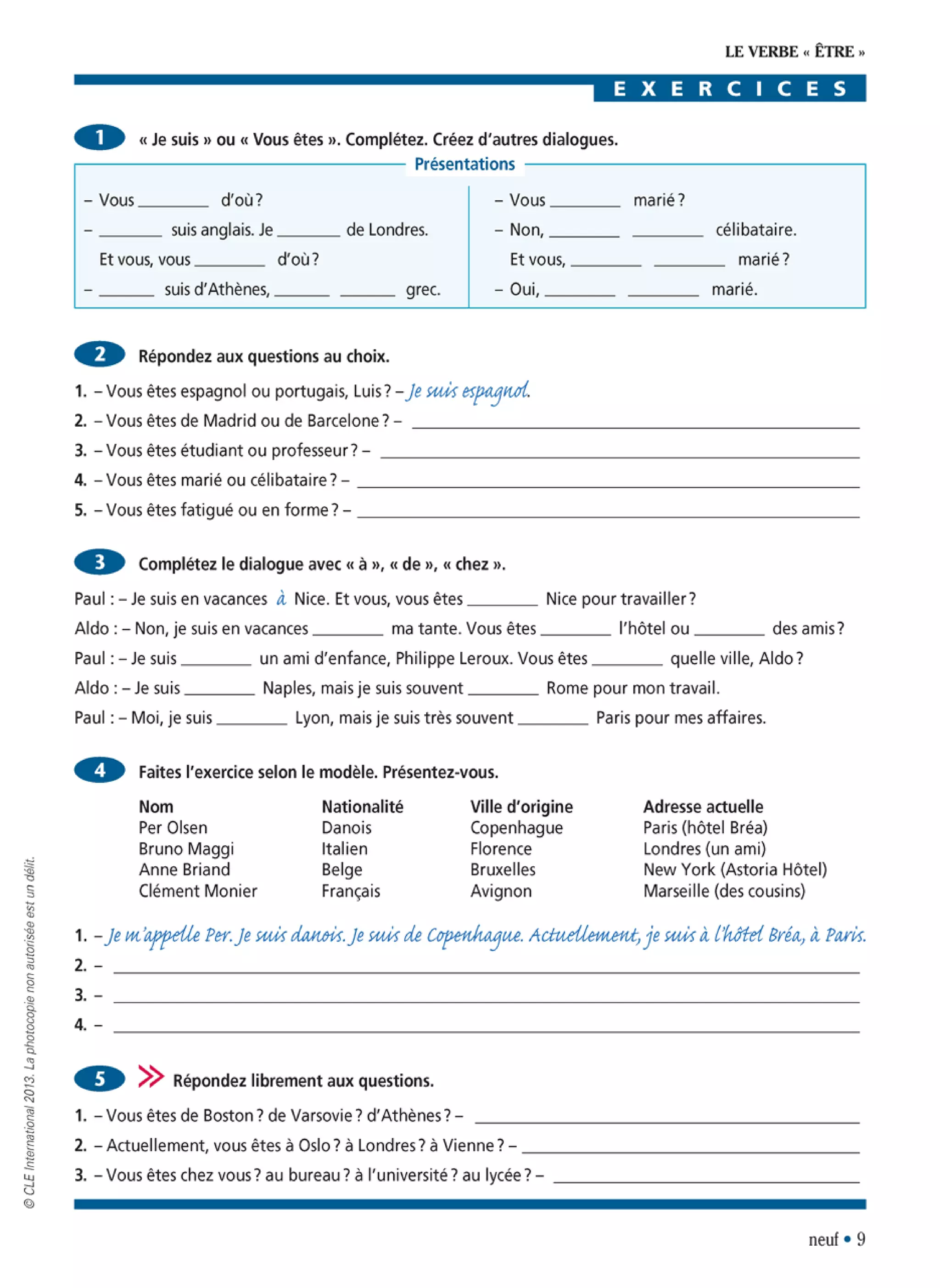 Grammaire progressive du français niveau intermediaire 3rd (1) | PDF