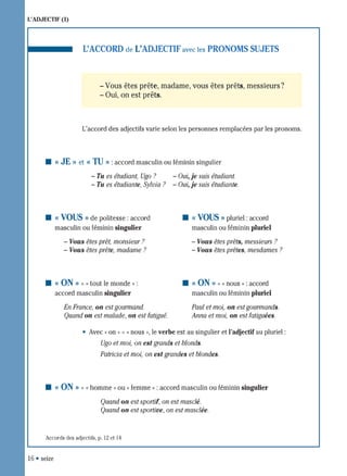 Grammaire progressive du français niveau intermediaire 3rd (1) | PDF