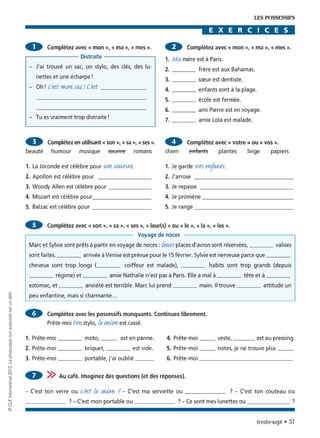 Grammaire progressive du français niveau intermediaire 3rd (1) | PDF
