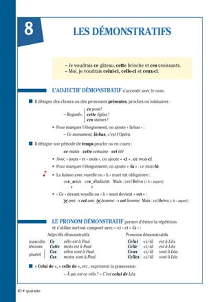 Grammaire progressive du français niveau intermediaire 3rd (1) | PDF