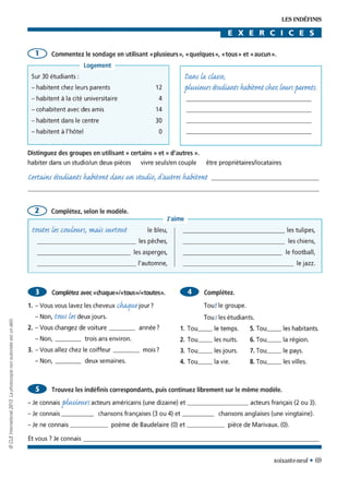 Grammaire progressive du français niveau intermediaire 3rd (1) | PDF