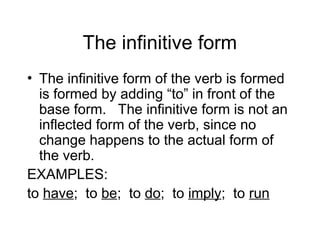 Grammar-1-erg verb of a sentense in english | PPT